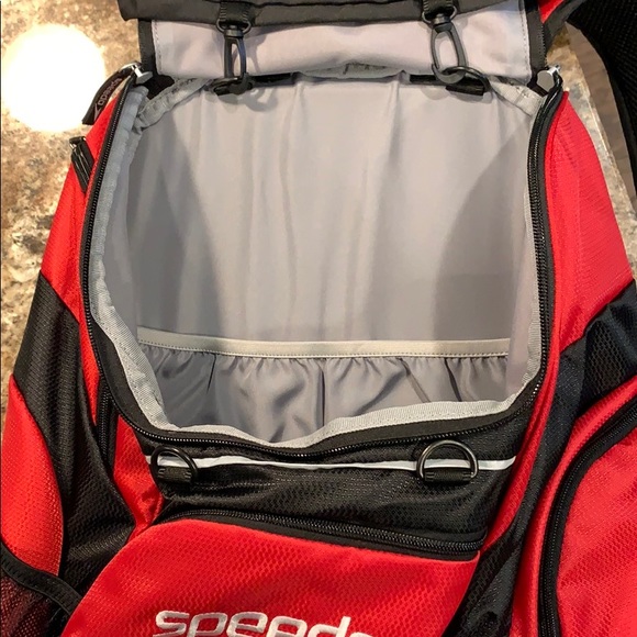 Speedo | Bags | Red Speedo Teamster 35l Back Pack | Poshmark